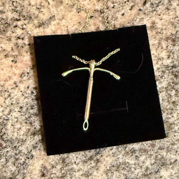IUD Pendant Necklace: Feminist Jewelry, Women's Health Statement Piece ...
