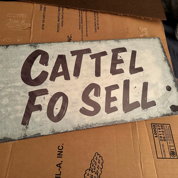 Custom Vintage Metal Sign 12 X 24 Inches | Any Color Any Text Add Logo ...