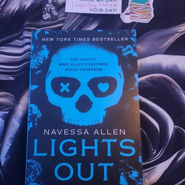 Lights Out & Caught up Sprayed Edge Book. - Etsy