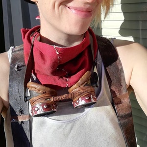 Utility Belt Leather Hip Bag Fallout Ammo Belt Ammo | Etsy