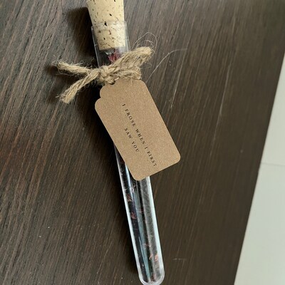 Loose Leaf Tea Test Tube Wedding Favour/bombonniere. - Etsy