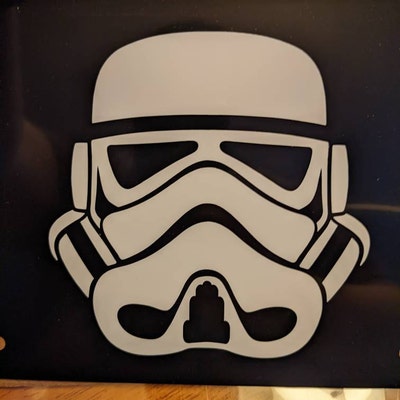 Star Wars Stormtrooper Helmet Custom License Plate Car Truck Auto Tag ...