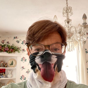 Thin Green Line American Flag Face Mask Neck Gaiter For Men | Etsy