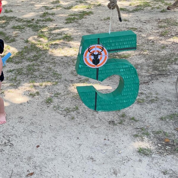 New! Daisy Number Three Pinata for Third Birthday Groovy Theme Party ...