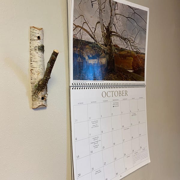 Tree Branch Hooks. Wood Birch Hooks. Wall Hooks, Handmade Coat Racks ...