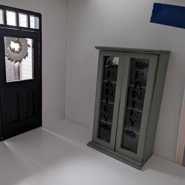 SVG Dollhouse Furniture, Sliding Door Apothecary, DIY Digital Cricut ...