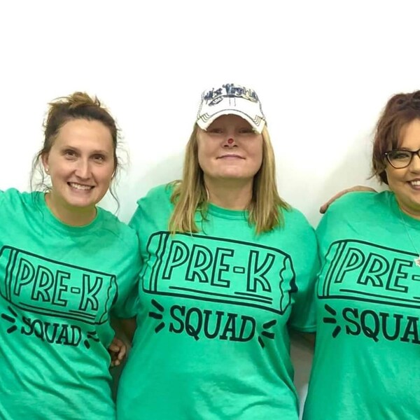 Pre-k Squad Svg, Hand Letter Design, Png, Eps, Dxf, Svg Cut File for ...