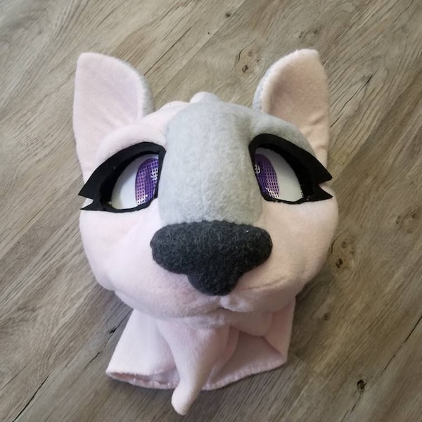 Feline Fursuit Head Base Pattern *instant Downloadable PDF Crafting ...