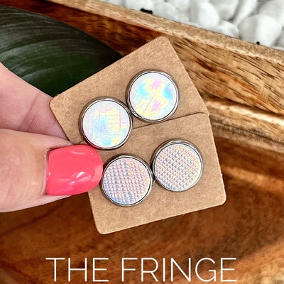 Leopard .75 Wooden Hoops Findings Blanks Supplies 5pair - Etsy