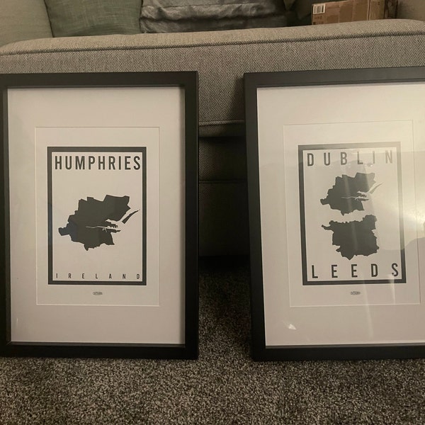 Scratch-able Ireland Map - 32 County Map of Ireland for Your Irish ...