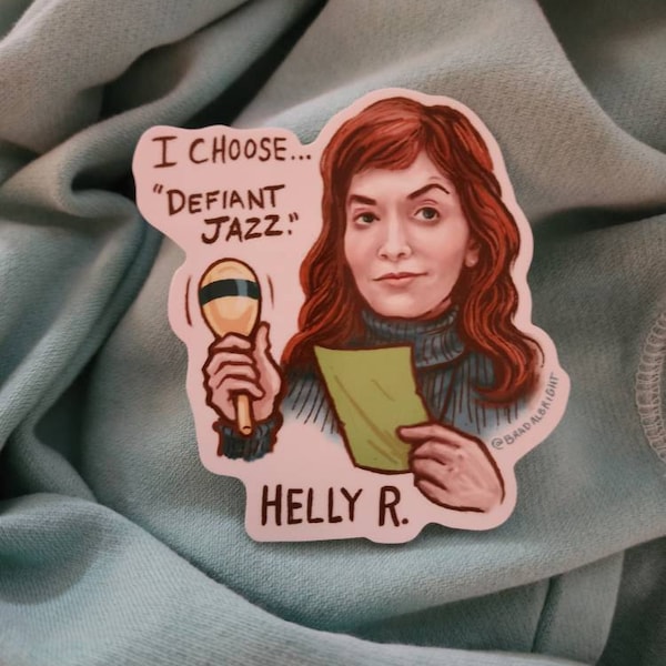 Severance Helly R. - Defiant Jazz Stickers & Magnets - Britt Lower ...