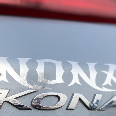 Custom Windshield Decals Word and Number Car Truck Window Custom ...