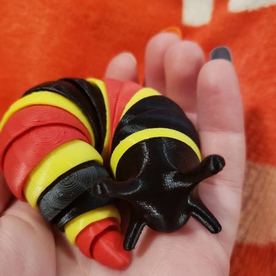 Venomous Slug 3D Printed Articulated Slug - Etsy