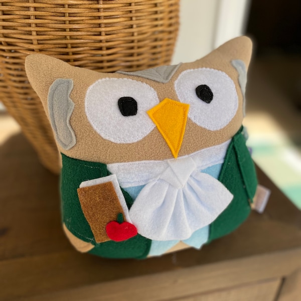 Bride and Groom Owl Plushies- Owl Bride and Groom Plushies- Wedding ...
