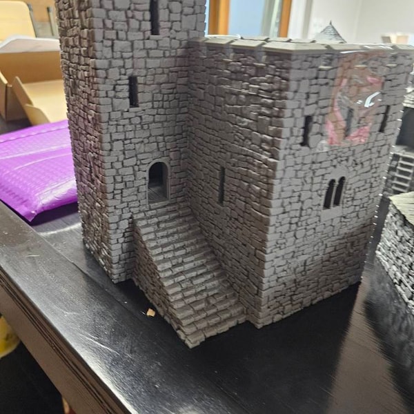 Castle Gate Terrain for Tabletop Gaming, DND Castle Decor, Fantasy RPG ...