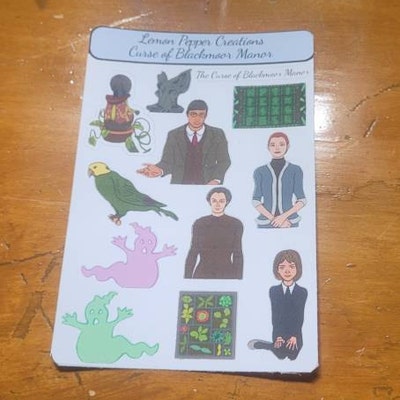 The Mummy Inspired Sticker Sheets - Etsy