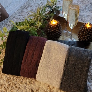 Grey Thigh High Socks Over the Knee Socks Women Long Socks - Etsy