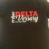 It's My Deltaversary T-shirt , Personalized Shirt, Delta Tee, Unisex ...
