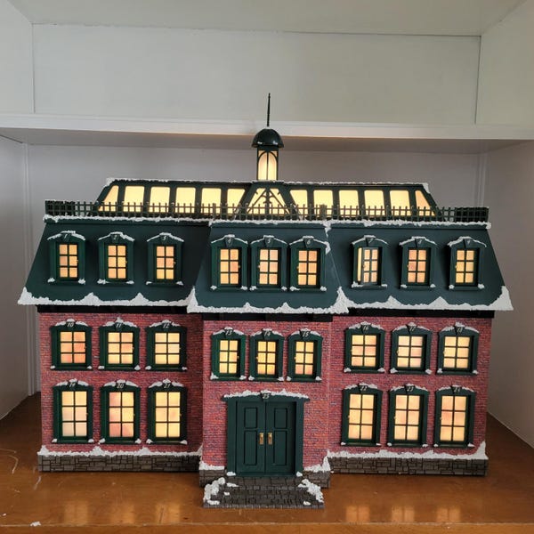 Christmas Advent House Kit W/ Optional Brick Exterior - Etsy