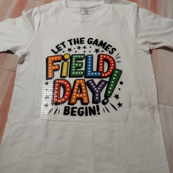 Field Day 2025 DTF: Let the Games Begin, Ready to Press - Etsy
