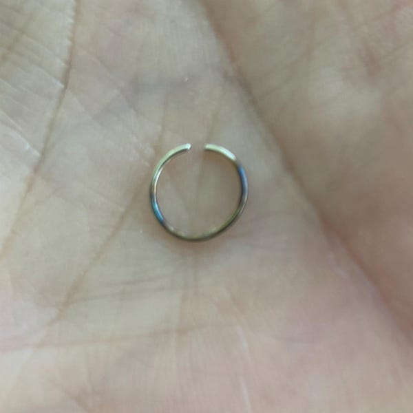 Nose Ring Hoop Varieties, Custom Sizes, Small Nose Hoop, Large Nose ...