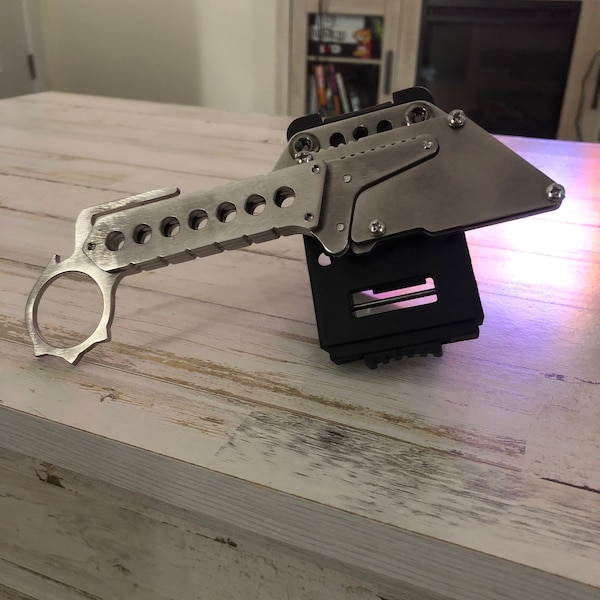 Karambit Utility Knife Fixed Blade Razor Unique Custom Stainless Steel ...