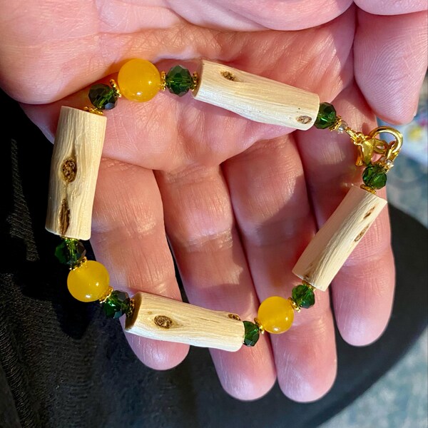 Tara Small Irish Yew Wood Talismanic Necklace - Etsy