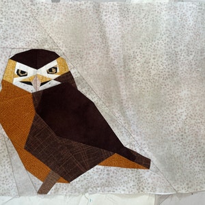 Puffin FPP Quilt Pattern, Foundation Paper Piecing Pattern, Sea Parrot ...