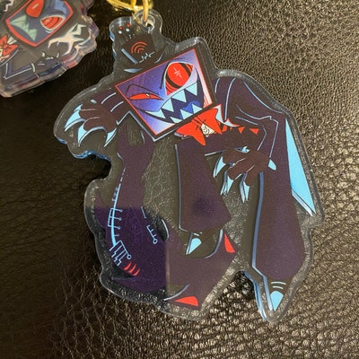 Holographic Voxval Acrylic Charms - Etsy UK