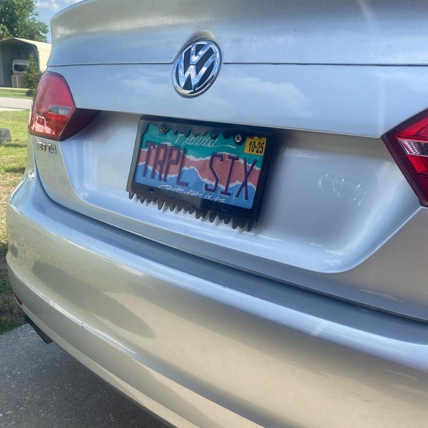 Slime Ooze License Plate Frame Cover, Car Show, JDM Plate, Tuner Plate ...