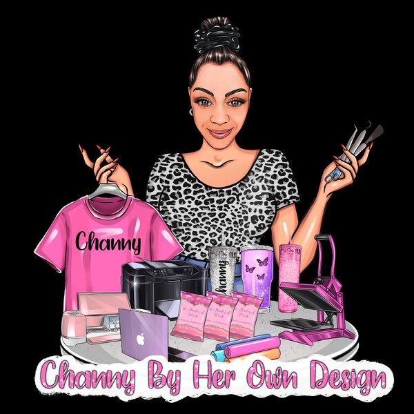 Custom Business Logo, Crafter Logo, Tumbler Logo Design, Craft Business ...