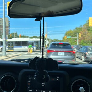 Goth Car Accessory Bat Plush Rear View Mirror Accessory for - Etsy