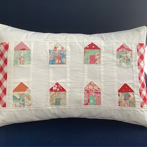 MINI HOUSE BLOCK Foundation Paper Piecing Template Pattern - Etsy