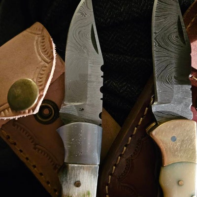 5 Pcs Custom Handmade Chef Knives Set Kitchen Knives Sharp Edge Knives ...