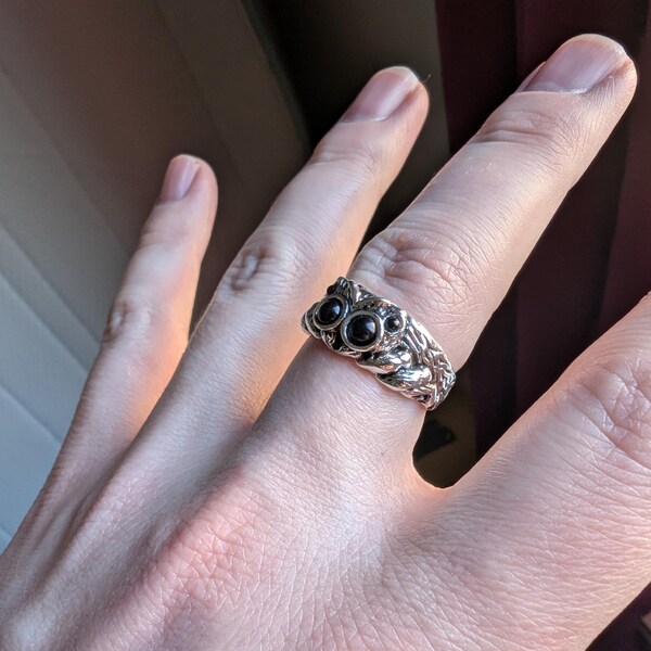 Van Gogh Starry Night Sky Ring | Adjustable Romantic Couple Ring ...