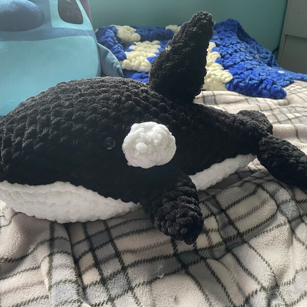 PATTERN: Oreo the Orca Pattern - Amigurumi Orca Pattern - Crochet ...