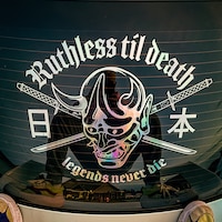 Slow Boyz No Rush V1 Windshield Rear Window Decal Car Sticker Banner ...