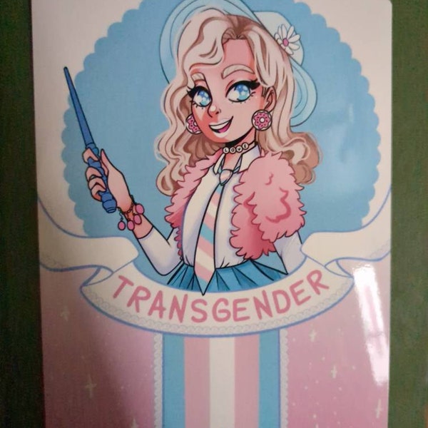 Gender Identity Witch Prints | Magic Occult Transgender Genderqueer ...