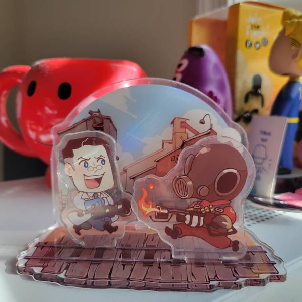 TF2 Select a Class / Standee - Etsy