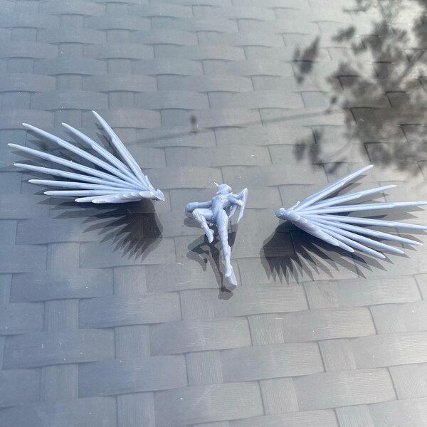 Weeping Angel Statue | Premium 3D Printed Tabletop Miniatures 28mm 32mm ...