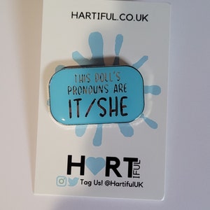 Pronoun / Pronouns Enamel Pin Design Your Own Gift - Etsy
