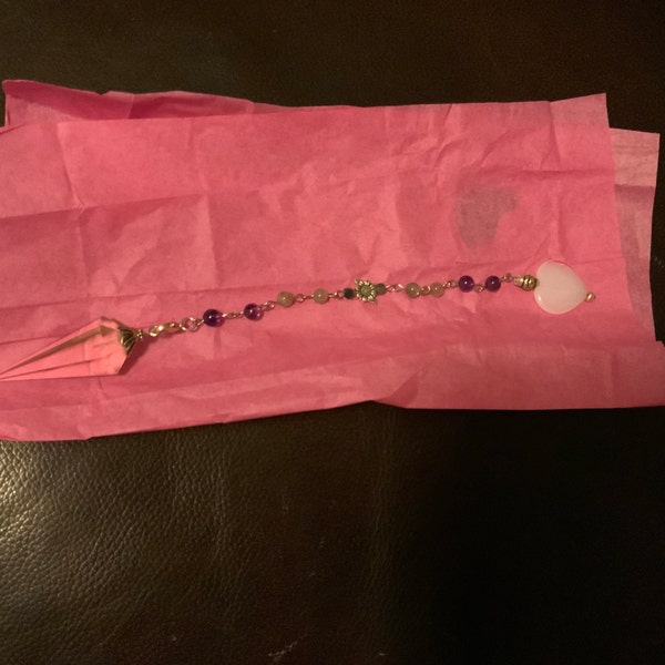 Pocket Pendulum - Dowsing , Crystal , Divination Tool , Spiritual Tool ...