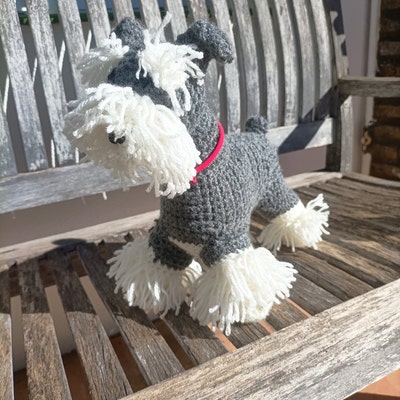 Crocheted Old English Sheepdog PDF Pattern Digital Download ENGLISH ...