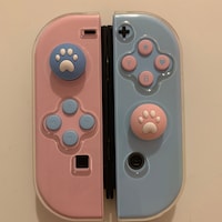 Custom Pastel Baby Pink and Blue Nintendo Switch Joy-con Joycon ...