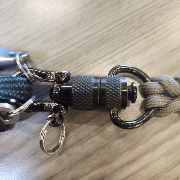 KYLINK Quick Release Connector Key Chain With Skull Piston Bob Car ...