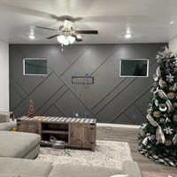 Customized Accent Wall Plans, Amazing Wall Design, Trim Wall Design ...