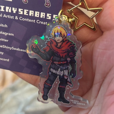 Final Fantasy 16 Pixel Art Stickers Clive Rosfield Jill Warrick Joshua ...