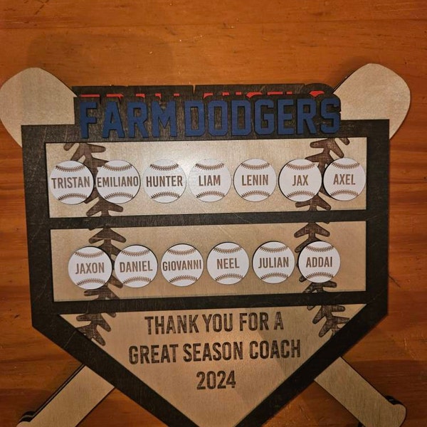 Baseball Coach Gift,coach Gifts Baseball,personalized Gift for Coach ...