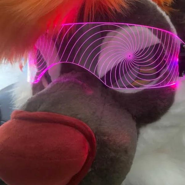 Cardboard Protogen Mask PDF *FREE- Link in Description* - Etsy