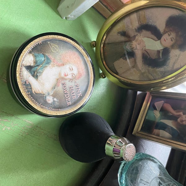 1936 Velour Setting Powder, Matte Face Powder, Vintage Face Powder ...
